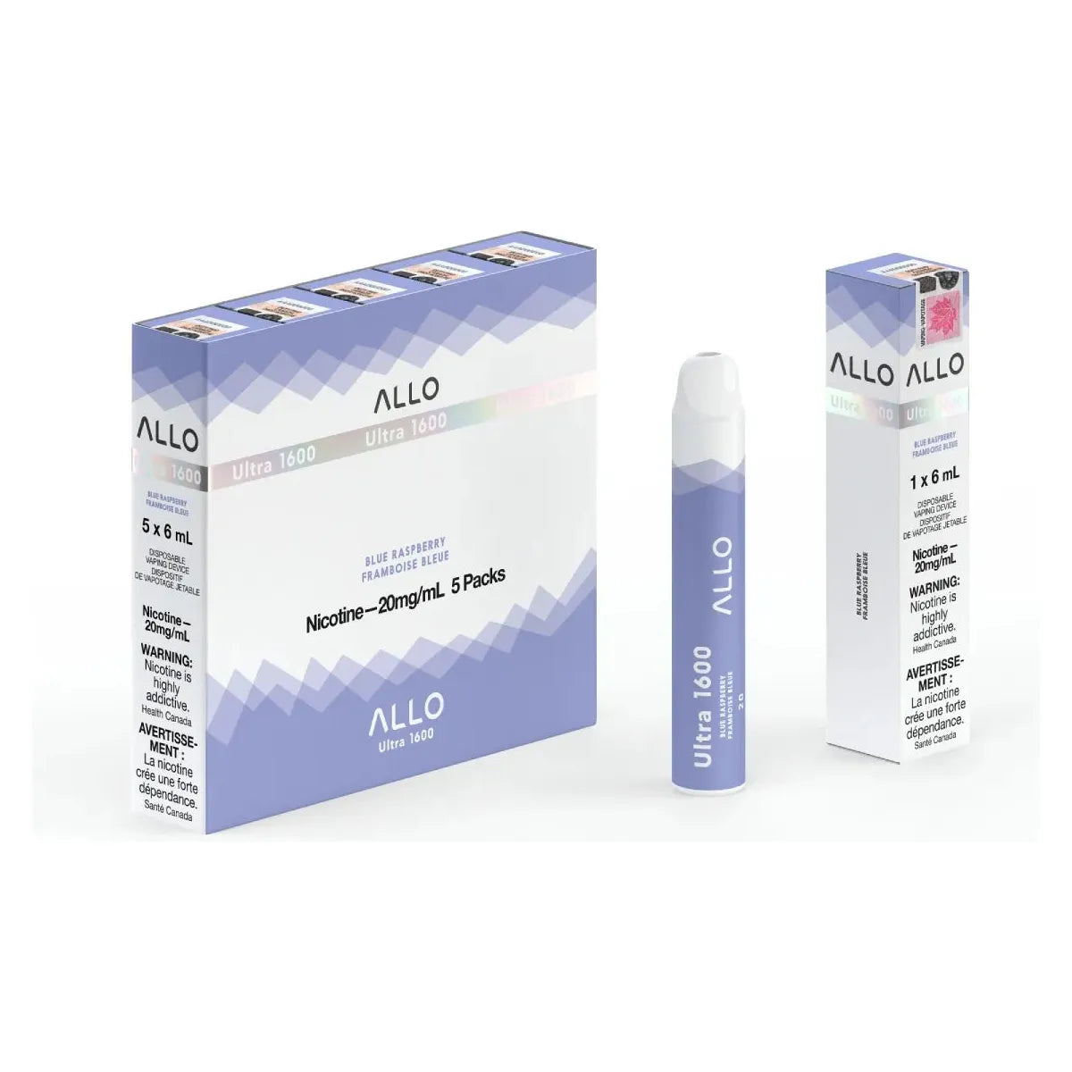 ALLO Ultra 1600 Disposable - Blue Raspberry